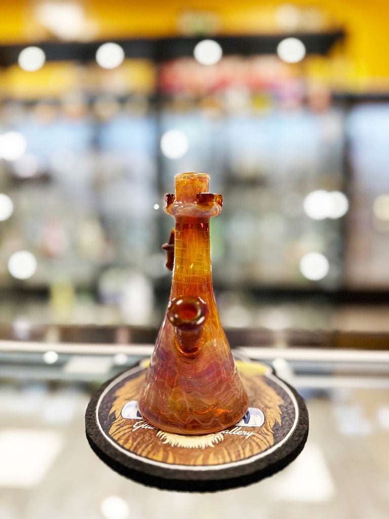 Jebb Glass - Mini Beaker Castle – Lions Den Glass