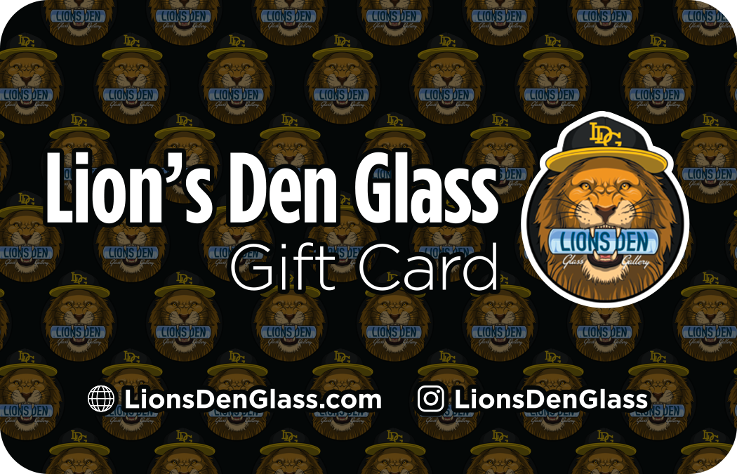 Lions Den Glass - Gift Cards