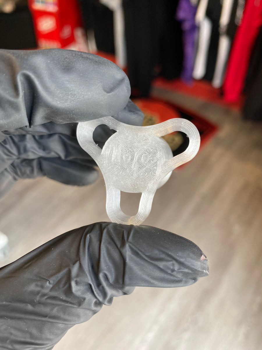 The Dab Caddy - LDG Blazer Quick Start Knob (Clear) – Lions Den Glass