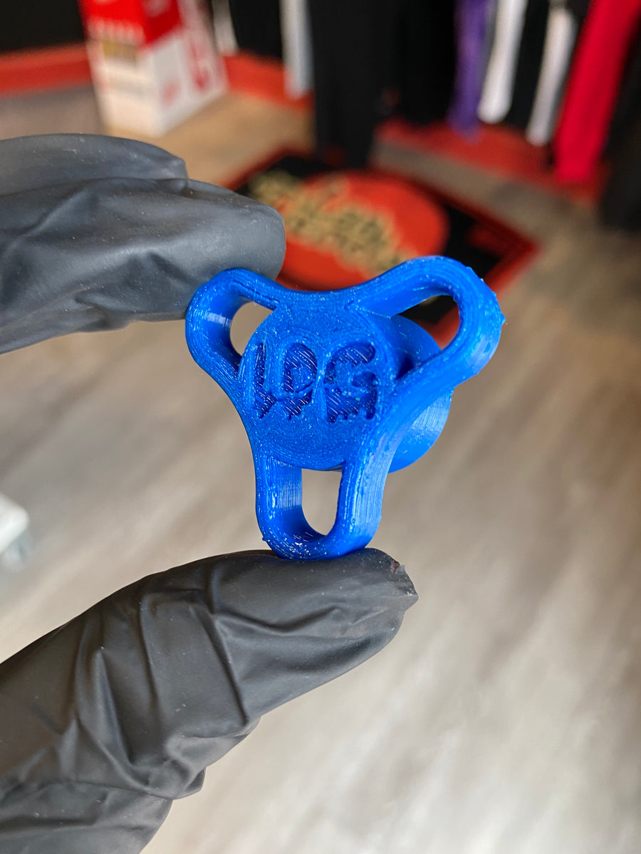 The Dab Caddy - LDG Blazer Quick Start Knob (Blue) – Lions Den Glass